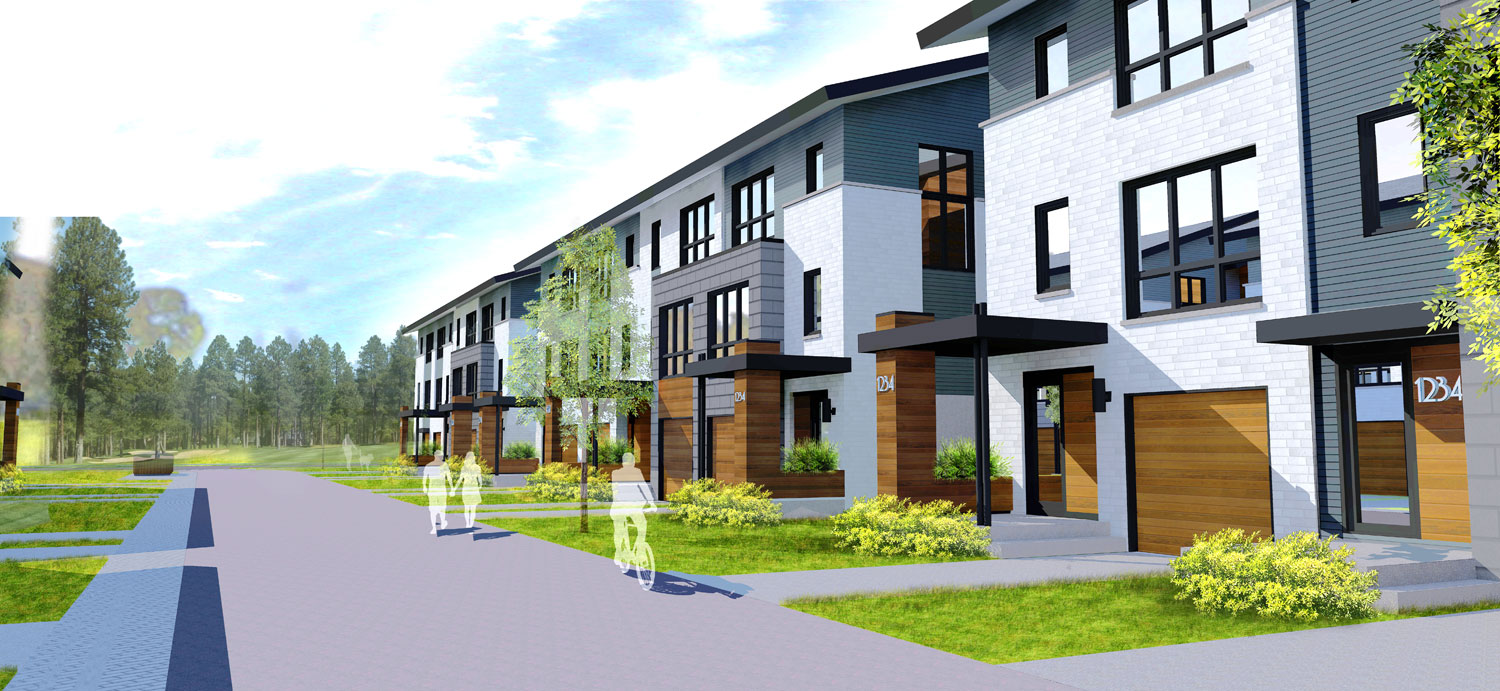 Maisons en rangée par Style Habitation - Luc Denis Architecte